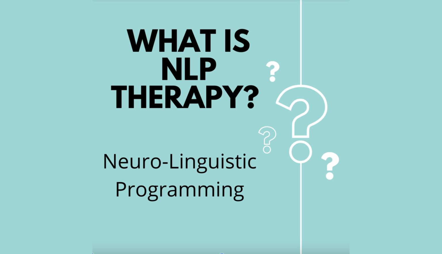What is NLP Therapy, does it work? | Donna Morgan